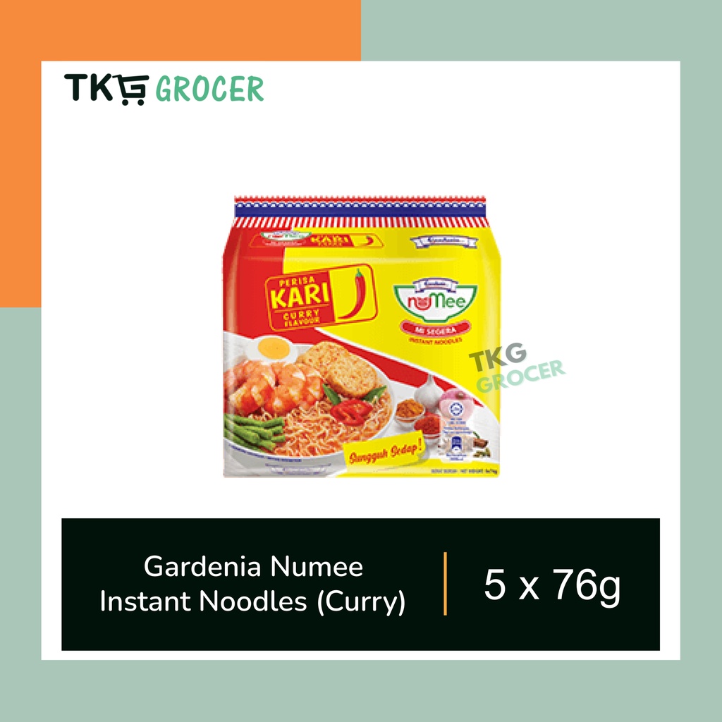 Gardenia Numee Instant Noodles / Mi Segera (Curry / Chicken / Mi Goreng ...