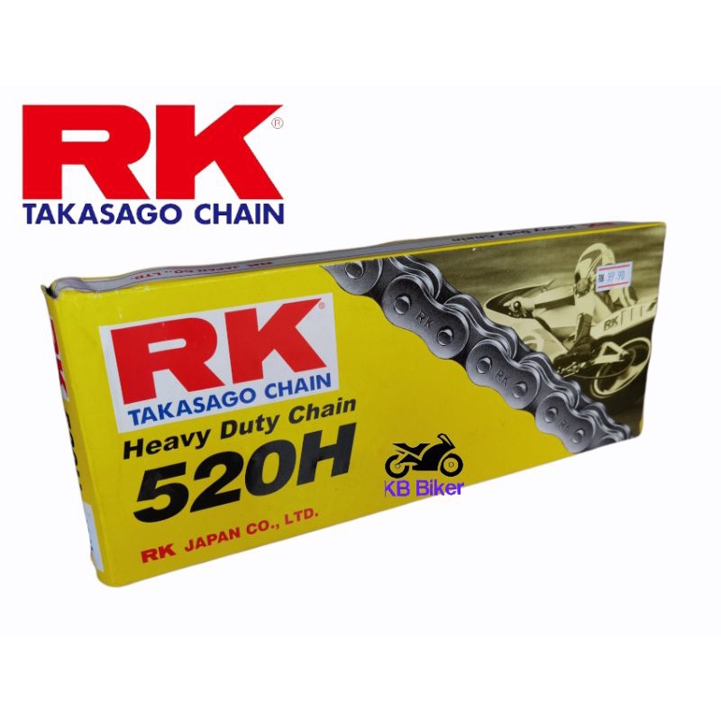 RK 520 TAKASAGO CHAIN HEAVY DUTY X 114L ORIGINAL RK TAKASAGO CHAIN ...