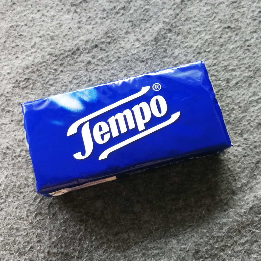 TEMPO Pocket Size Tissue Paper - 1 pack x 10 Sheets x 4 Ply | Shopee ...