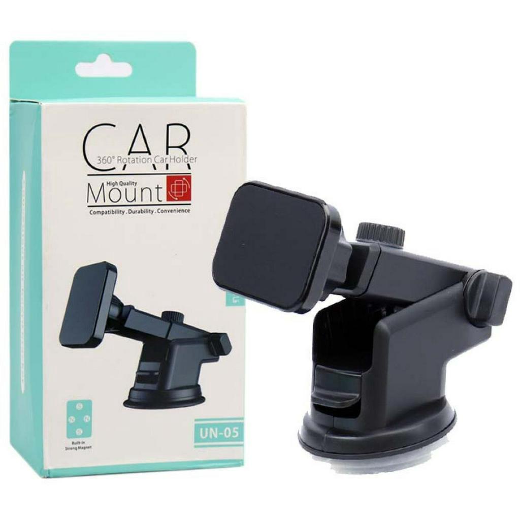 Universal 360° Super Strong magnetic car Holder Long Neck Car Mount Phone Holder Mobile Phone ...
