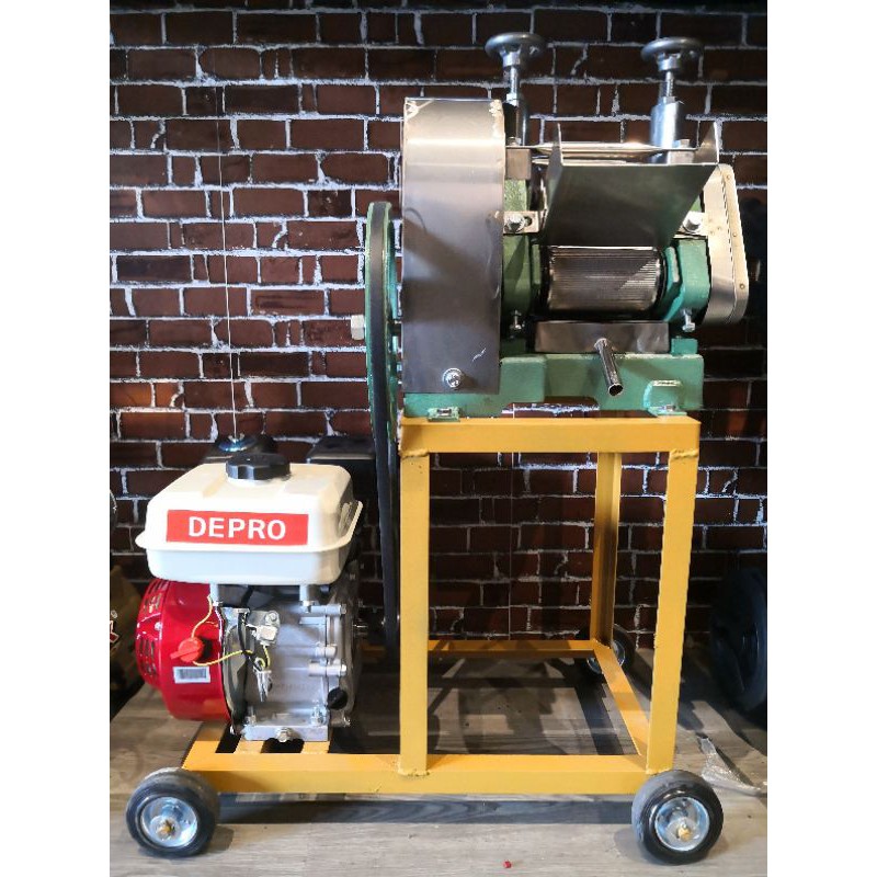 *DEPRO STAINLESS STEEL 7HP ENGINE SUGAR CANE MACHINE/AIR TEBU MESIN ...