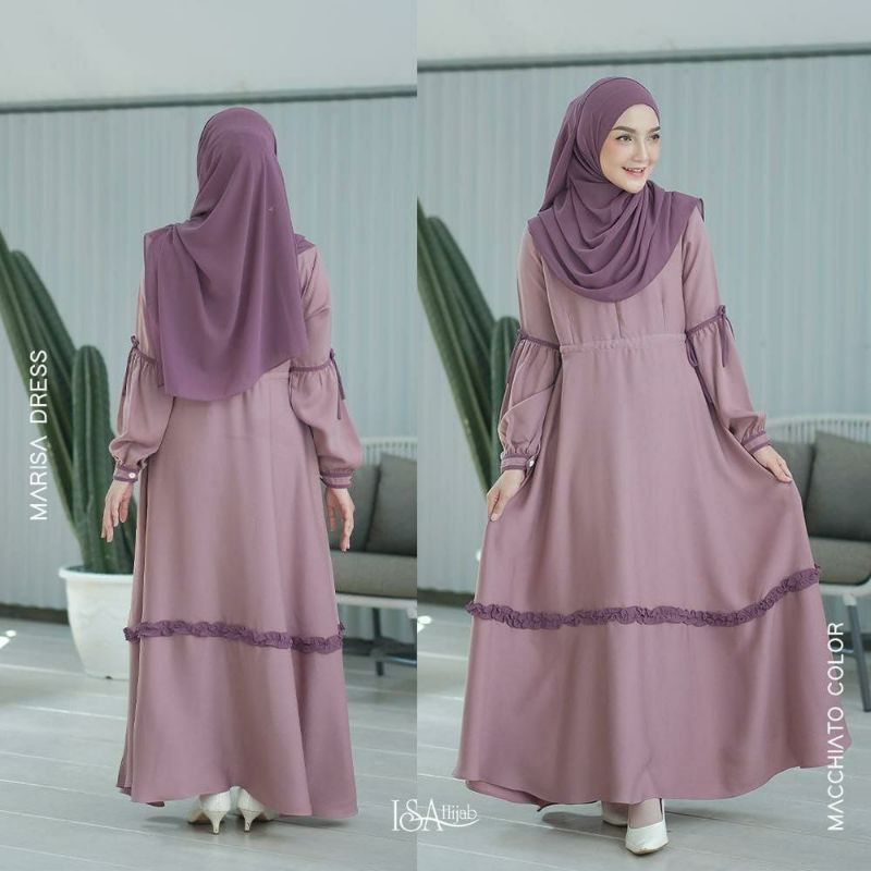 Marisa dress by Isa hijab | Shopee Malaysia