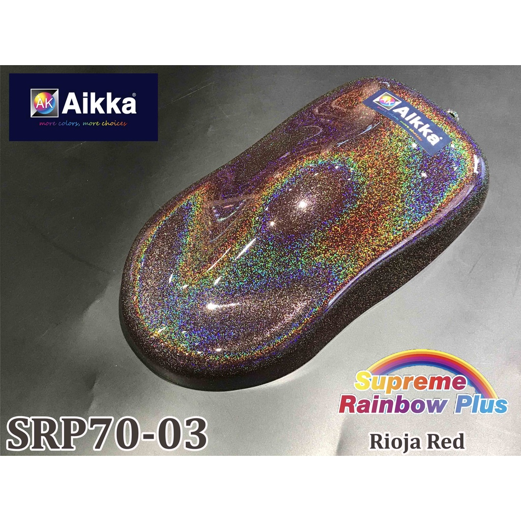 AIKKA SRP70-03 RIOJA RED *** SUPREME RAINBOW PLUS 2K PAINT | Shopee Malaysia