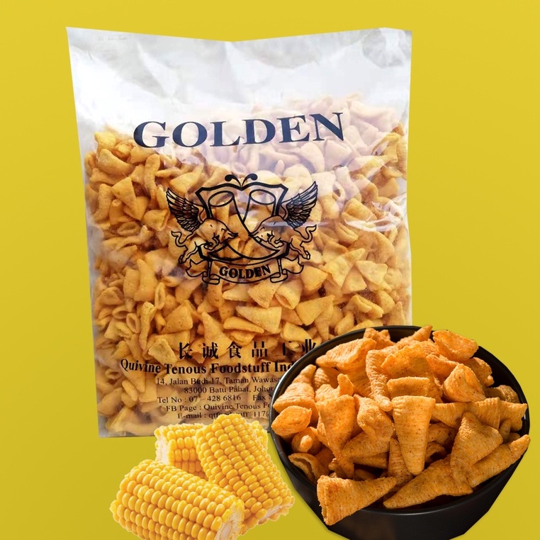 GOLDEN HORN Corn Snack - Spicy (2kg) | Shopee Malaysia