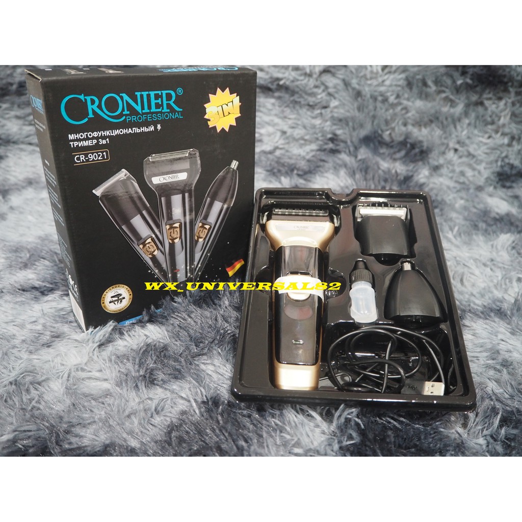 (READY STOCK)CRONIER HAIR CLIPPER (CR-9021) | Shopee Malaysia
