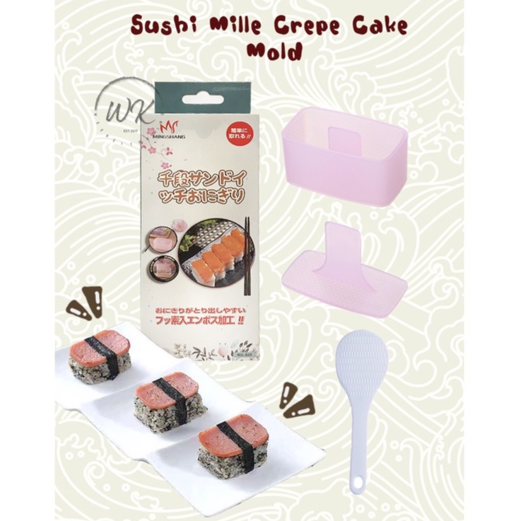 Sushi Mille Crepe Cake Mold | Shopee Malaysia