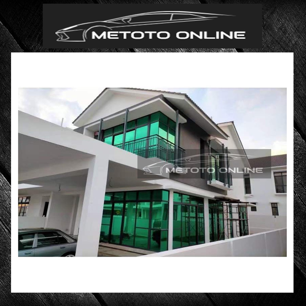 Tinted Hijau, Tinted Rumah, Tint UV Hijau, Green Tinted, Housing Tinted ...