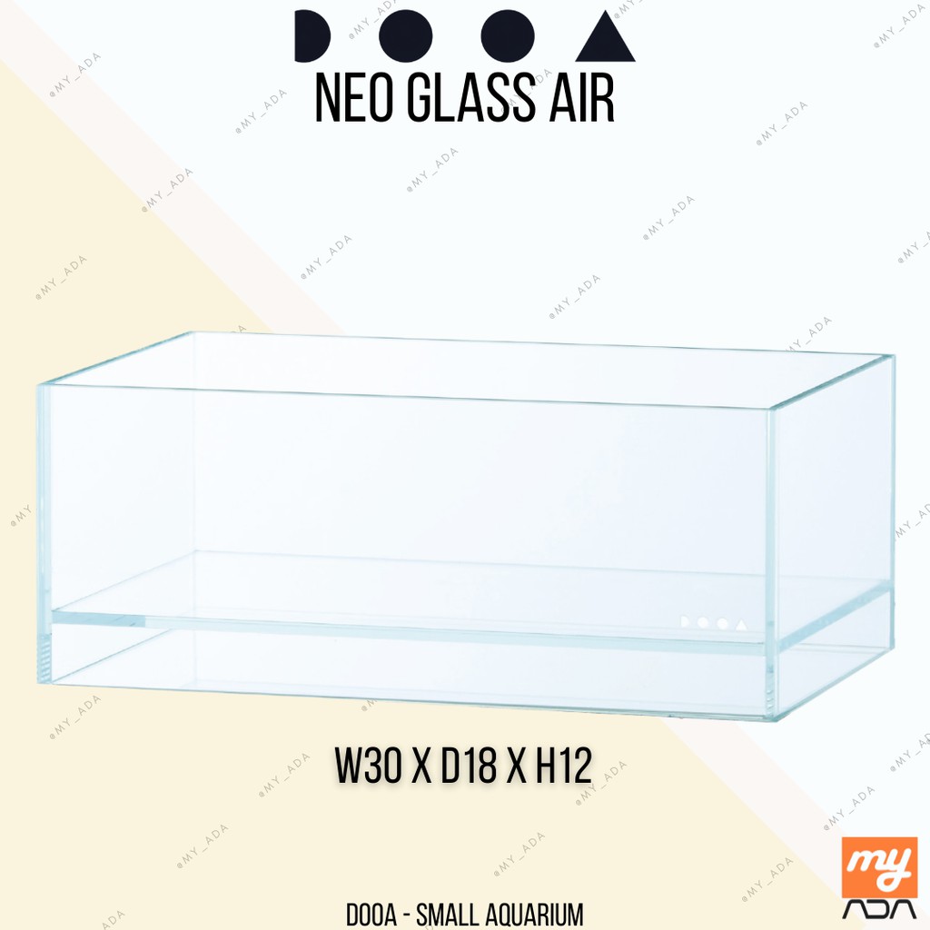 DOOA NEO Glass Air 30x18x12 Small Aquarium Tank | Shopee Malaysia