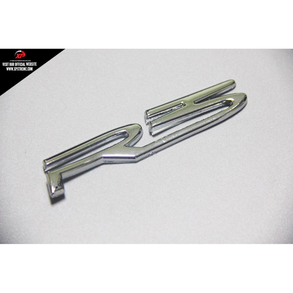 PROTON R3 LOGO CAR EMBLEM HIGH QUALITY RESIN SILVER 3M STICK | Shopee ...