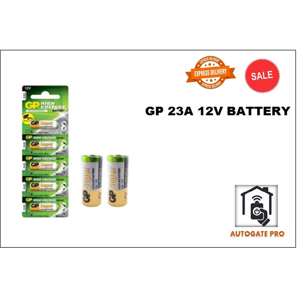 GP 23A 12V BATTERY - REMOTE AUTOGATE | Shopee Malaysia