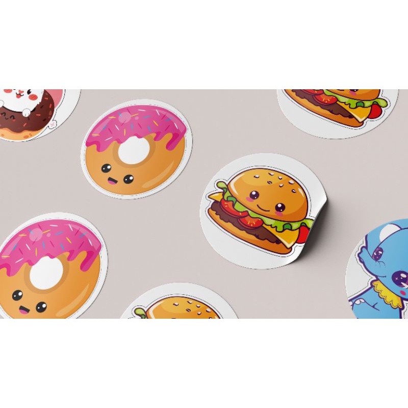 Stickers Cute Kawaii Girls Ready Stock | Shopee Malaysia