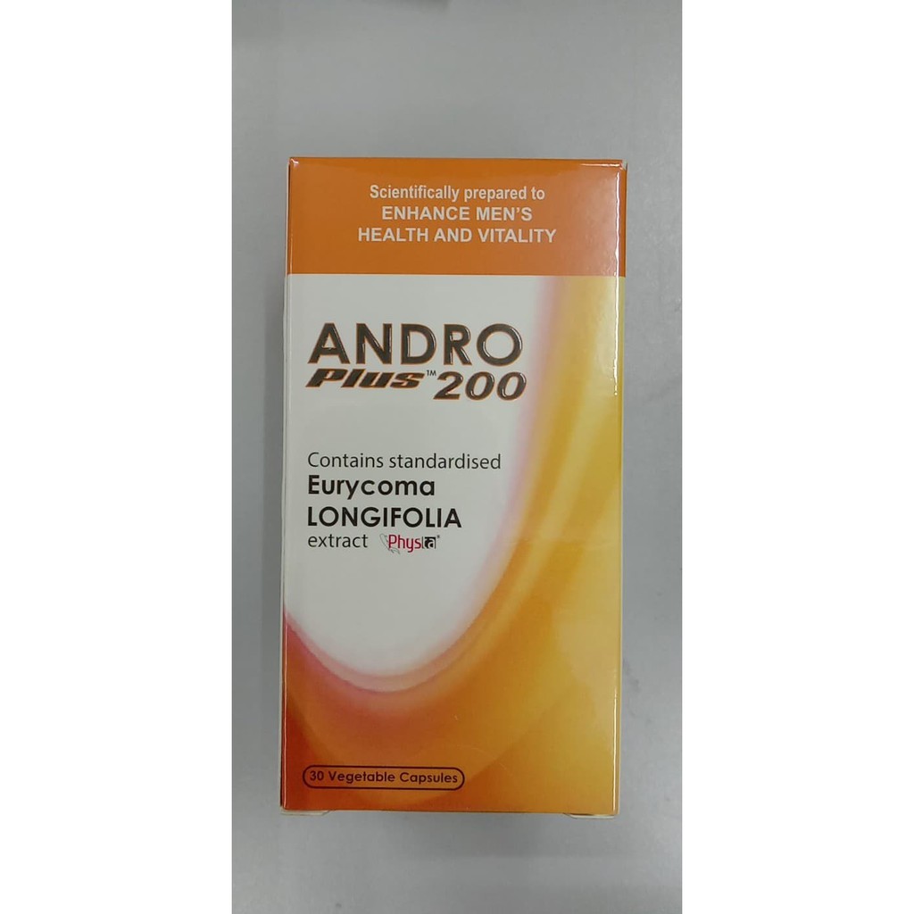 ANDRO PLUS 200 (30 vegetable capsule) | Shopee Malaysia