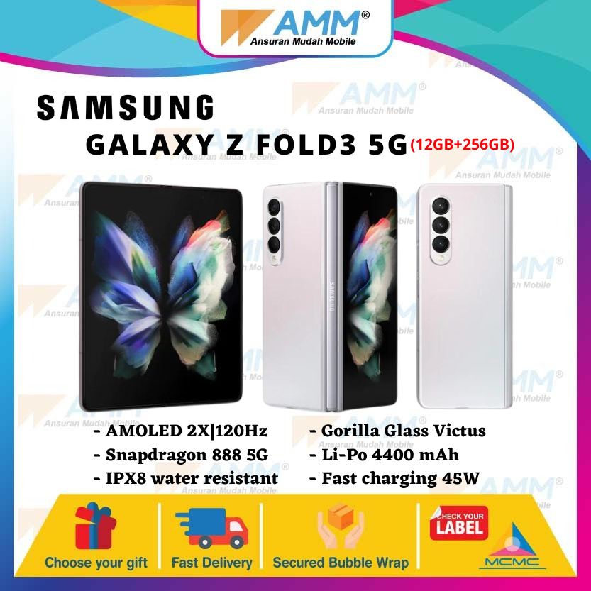 💥Samsung Galaxy Z Fold3 5G,Foldable Dynamic AMOLED 2X,IPX8 water ...