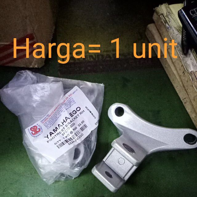 SYS footrest bracket EGO R/H- SEUNIT (modified Y15ZR/LC135 footrest ...