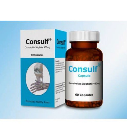 Consulf (Chondroitin Sulphate 400mg) Capsules 60's(Exp:9/2027) | Shopee ...