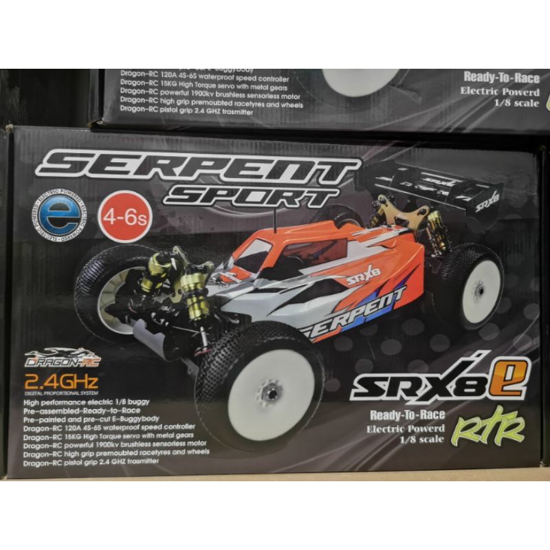 SERPENT SPORT SRX8e RTR NEW READY TO RACE 4S/6S | Shopee Malaysia