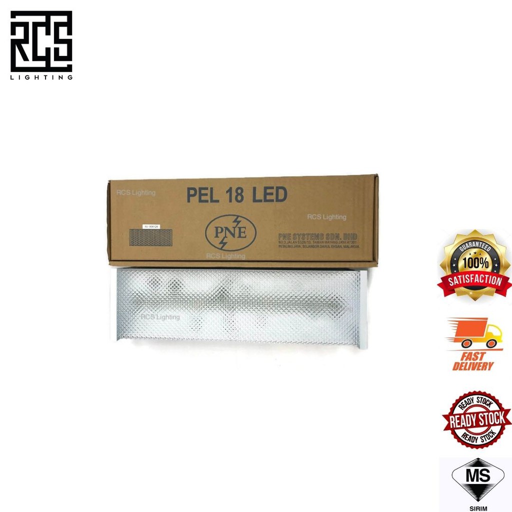 PNE Emergency Light (PEL 18 LED) | Shopee Malaysia