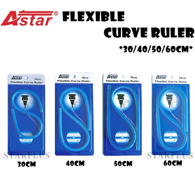 (Starplus)Astar Flexible Curve Ruler - 30/40/50/60cm | Shopee Malaysia