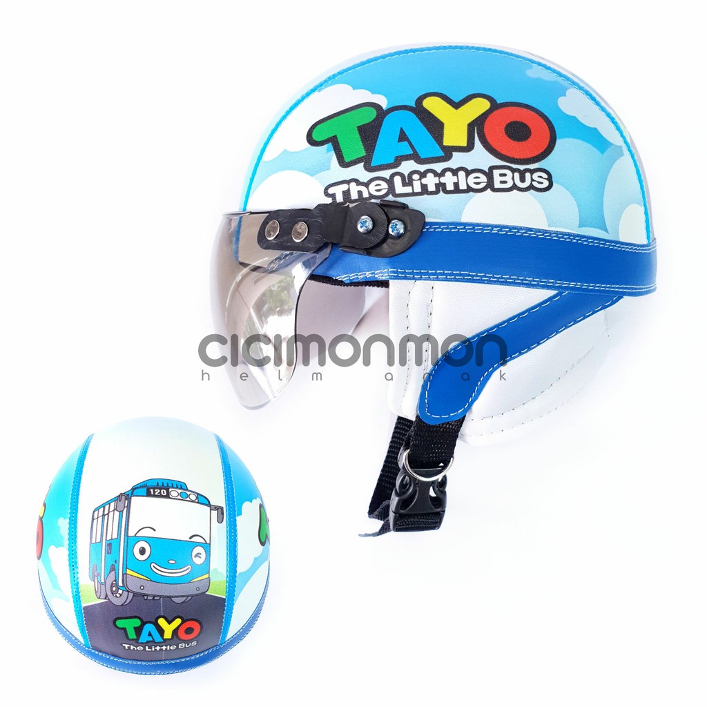 Limited EDITION Bus Character Children's Helmet | Shopee Malaysia