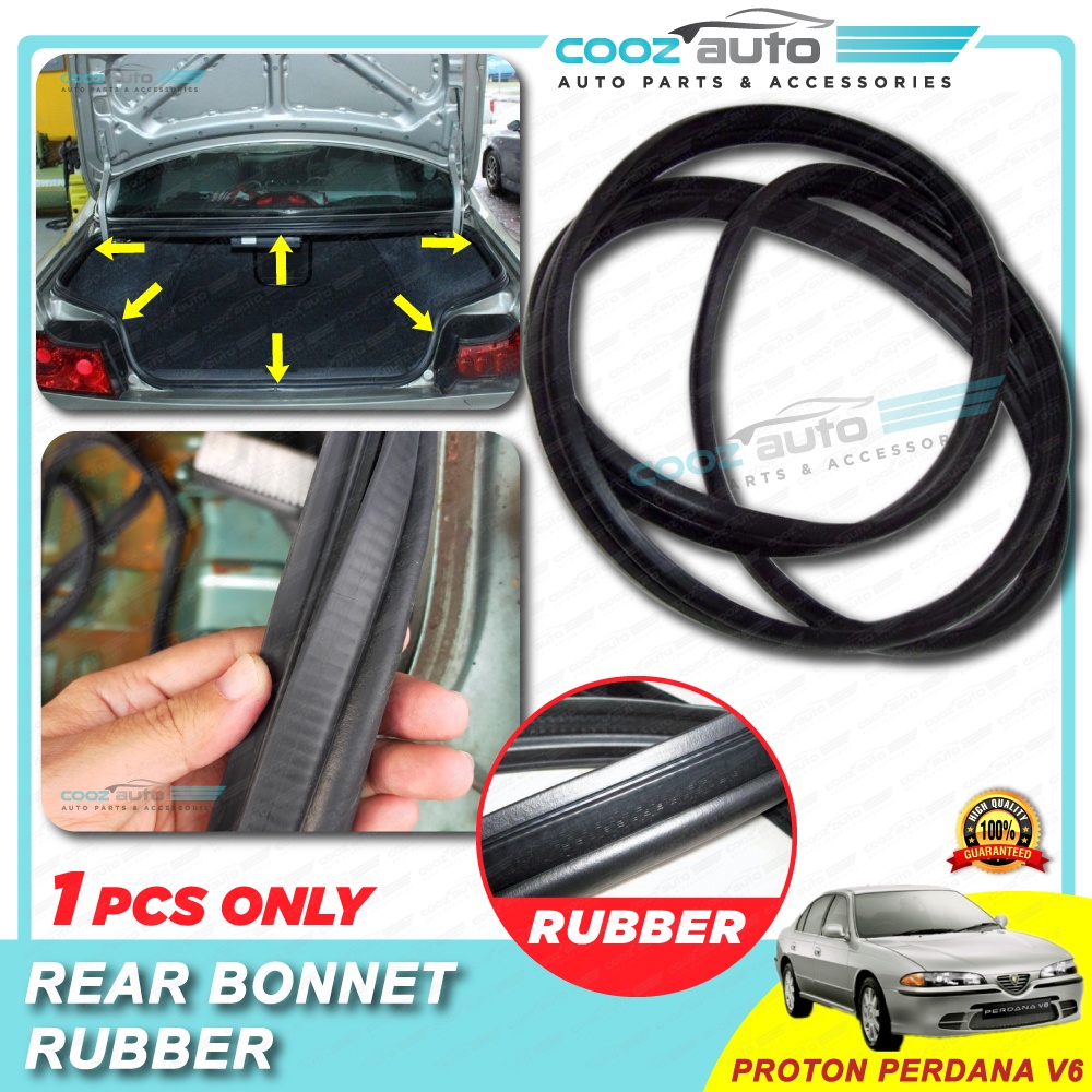 Proton Perdana V6 Rear Bonnet Rubber Weatherstrip / Trunk Lid Boot ...