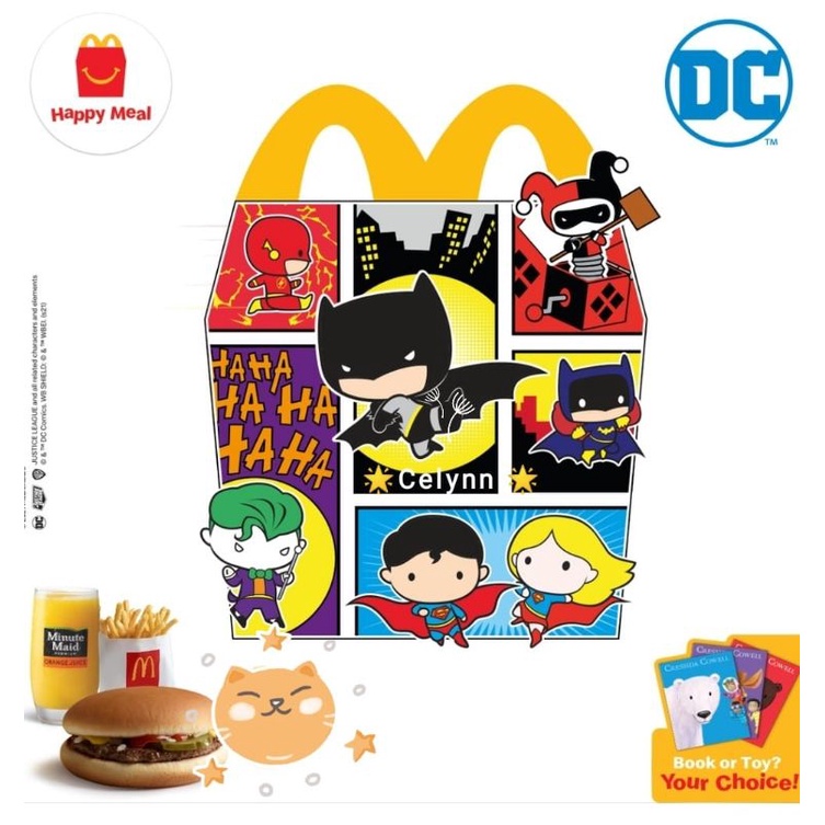 McDonald's McD Mcdonalds Oversea/Malaysia Happy Meal Toys DC ...