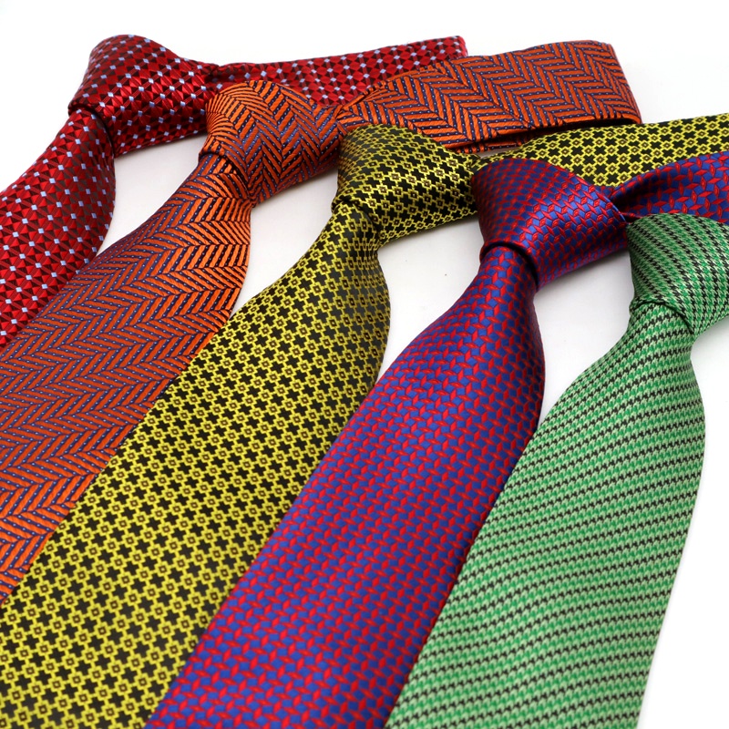 Classic 8CM Mens tie Plaids Paisley Man Neck Ties Factory Neckwear ...