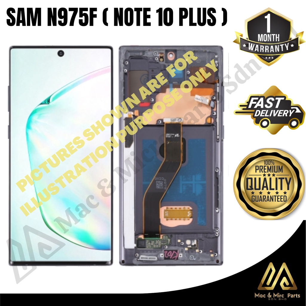SAMSUNG N975F ( NOTE 10 PLUS ) ORIGINAL FULLSET LCD TOUCH DIGITIZER ...