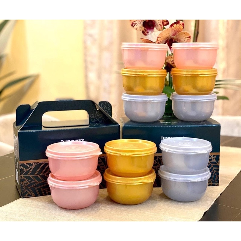 Tupperware - Mini Bowls(6) 250ml | Shopee Malaysia