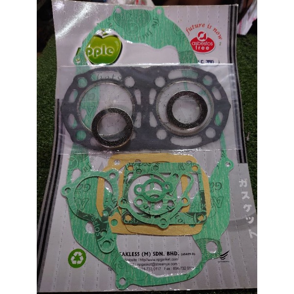 YAMAHA RD350LC/LC350/LC TONG OVERHAUL GASKET COMPLETE SET | Shopee Malaysia