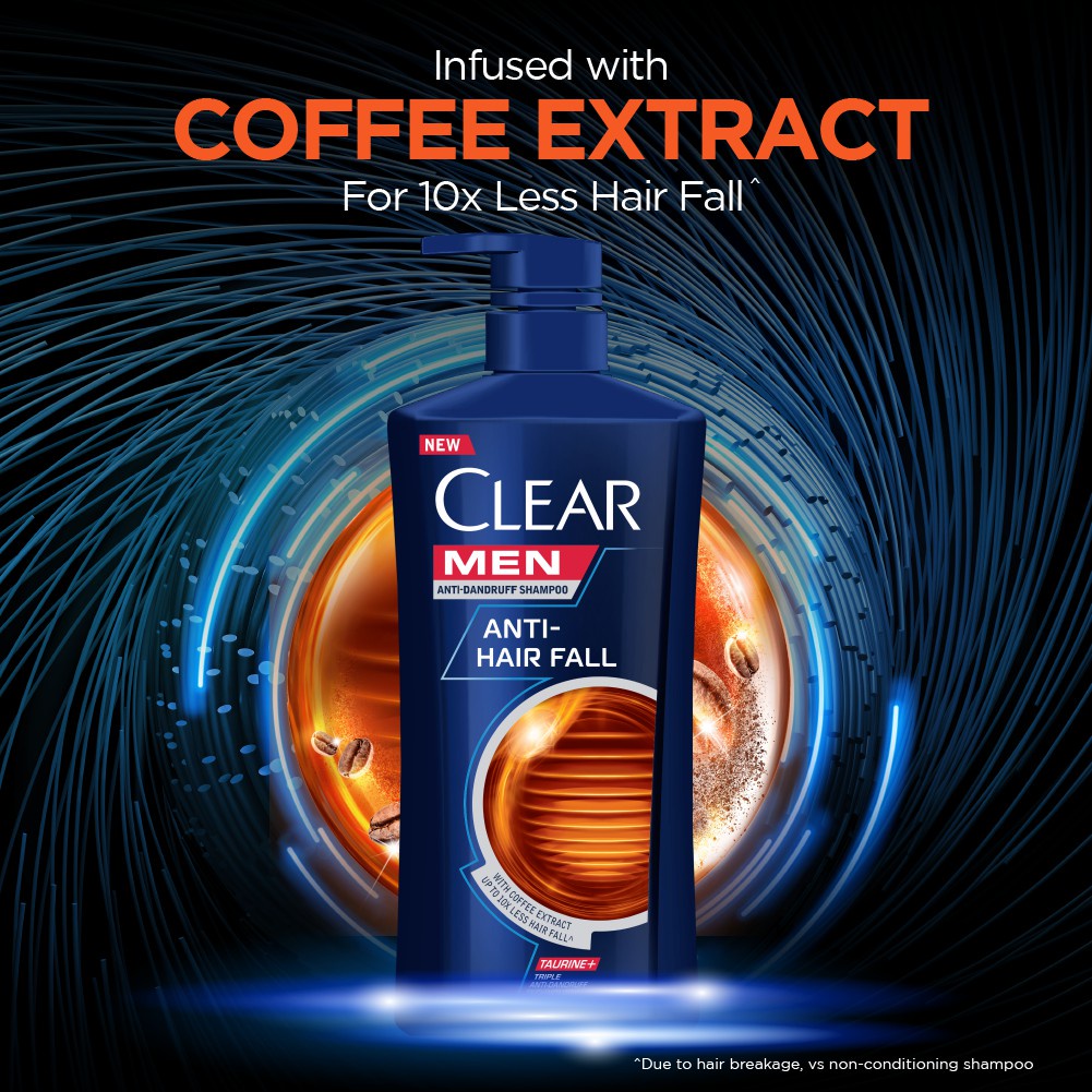 Clear Men Anti Hair Fall Anti-Dandruff Shampoo 650ml | Shopee Malaysia