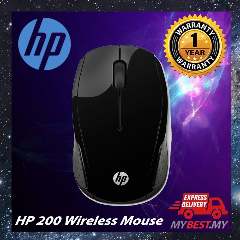 HP 200 WIRELESS MOUSE (BLACK / BLUE / RED ) | Shopee Malaysia