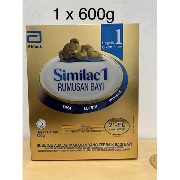 SALE! EXP 01/2024 SIMILAC STEP 1 GOLD 600g | Shopee Malaysia