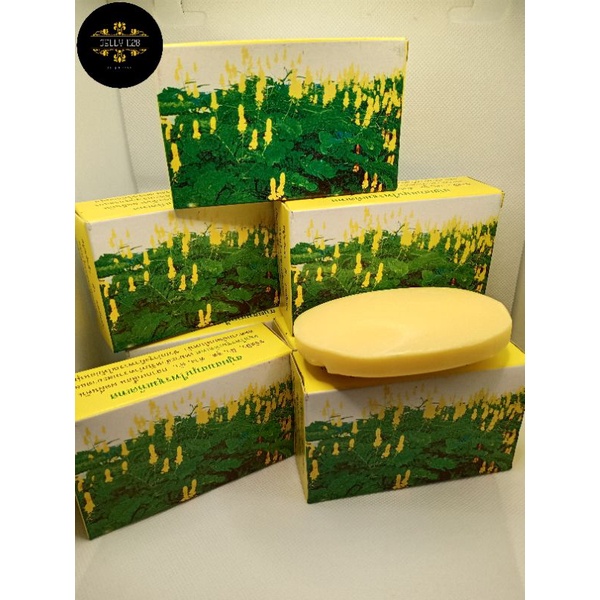 泰国对面叶肥皂 THAI SOAP DOUBLE SIDED LEAF Soap | Sabun | 洗藓肥皂 皮肤 | Shopee ...