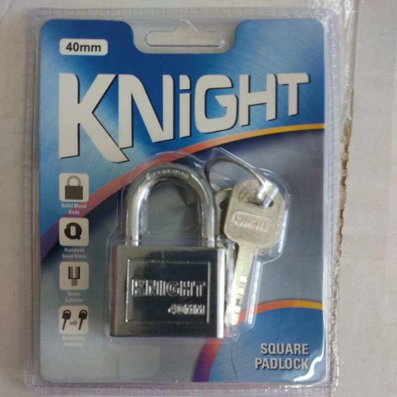 Knight padlock 40mm*1 | Shopee Malaysia