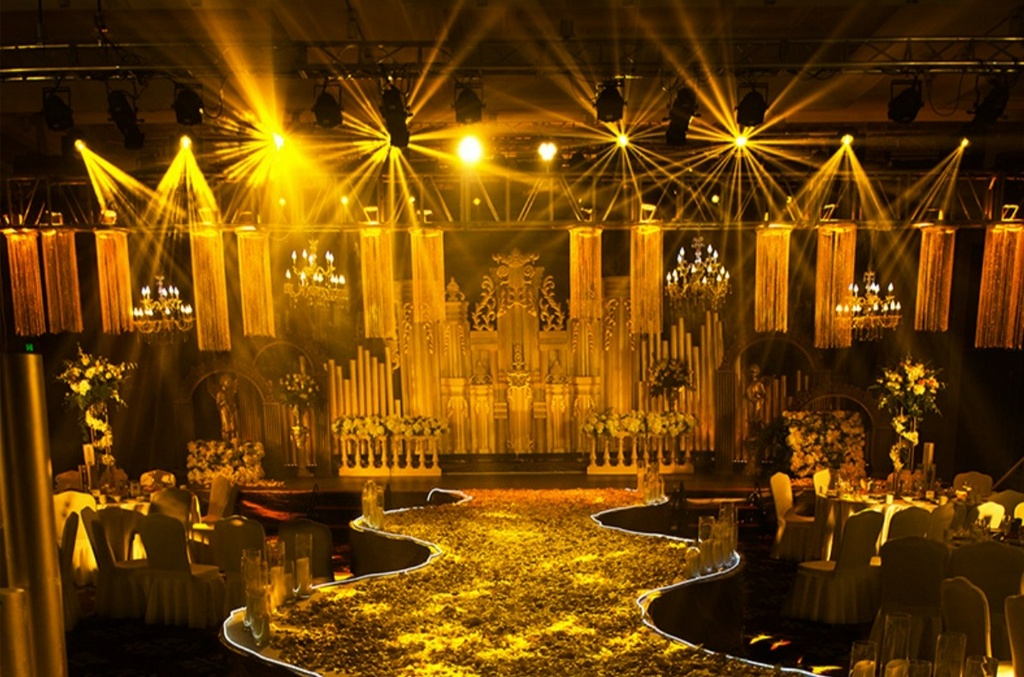 Artificial Gold Flower Glod Leaf Gold Fruit Golden Deco Bunga Hantaran ...