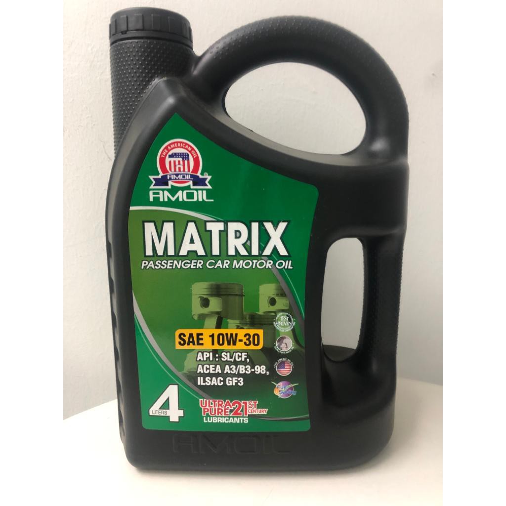 Amoil 10W-30 Mineral Engine Oil (4L) | Shopee Malaysia