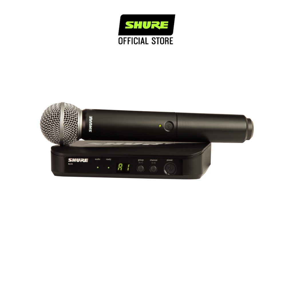 Shure BLX24A/SM58 Wireless Vocal System with SM58 Microphone | Shopee ...