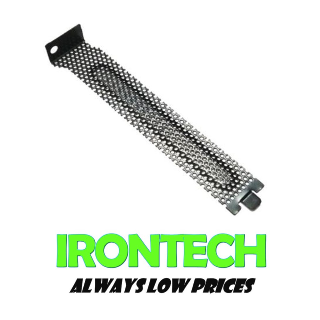 Black Hard Steel PCI Slot Covers Bracket Expansion Dust Filter Blanking ...