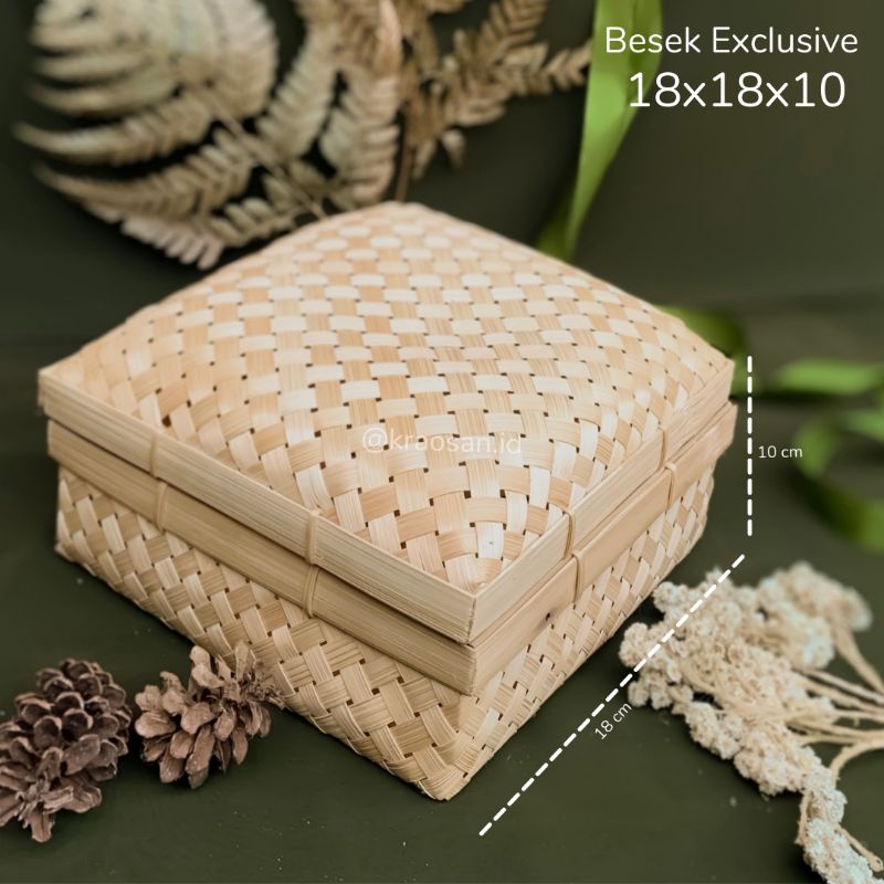 18 x 18 EXCLUSIVE BAMBOO BESEK - Sokase - SOUVENIR BOX - Hampers Place ...