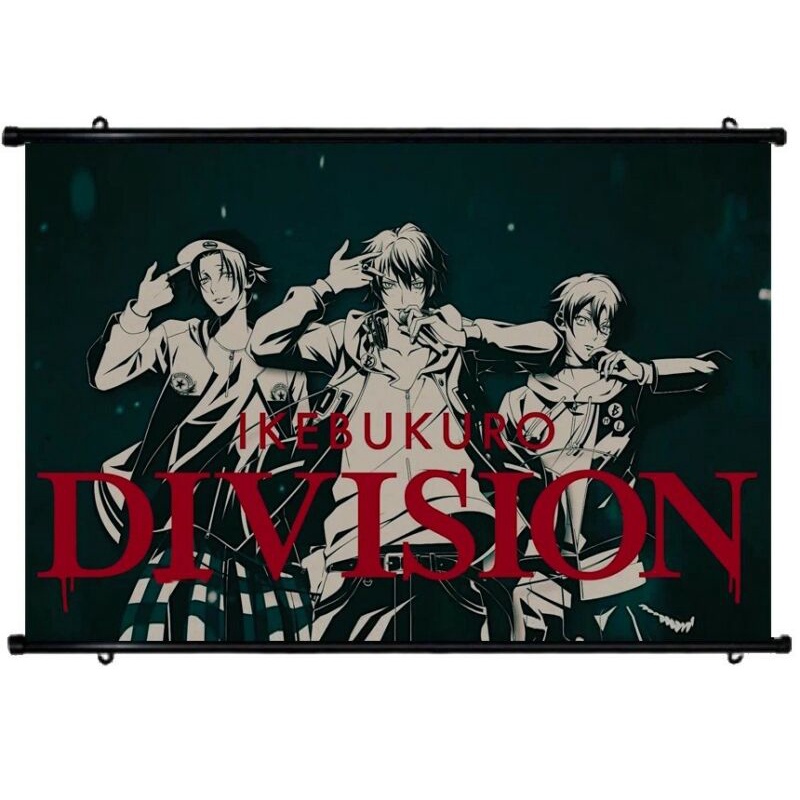 Cloth Poster Hypnosis Mic - Division Rap Battle Anime Wall Scroll Paint ...