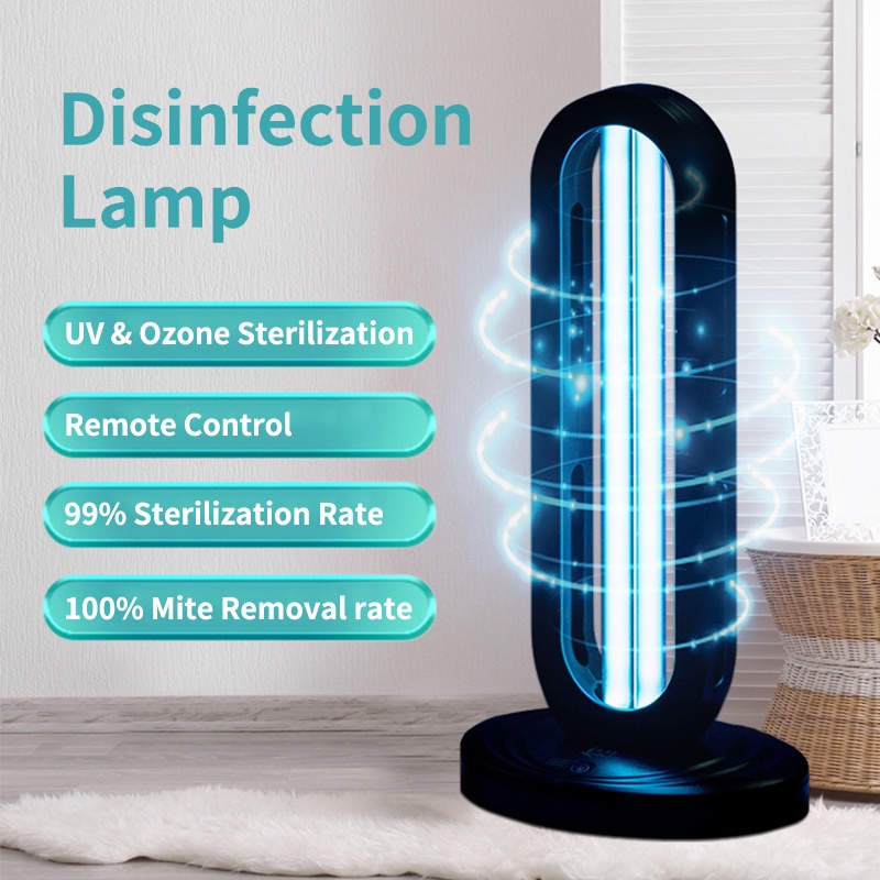 UVC Sterilization Bactericidal Lamp Disinfectant Killing Germs Bacteria ...