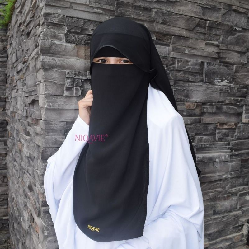 NIQAB HIDDEN EYE / NIQAB SYAZA | Shopee Malaysia
