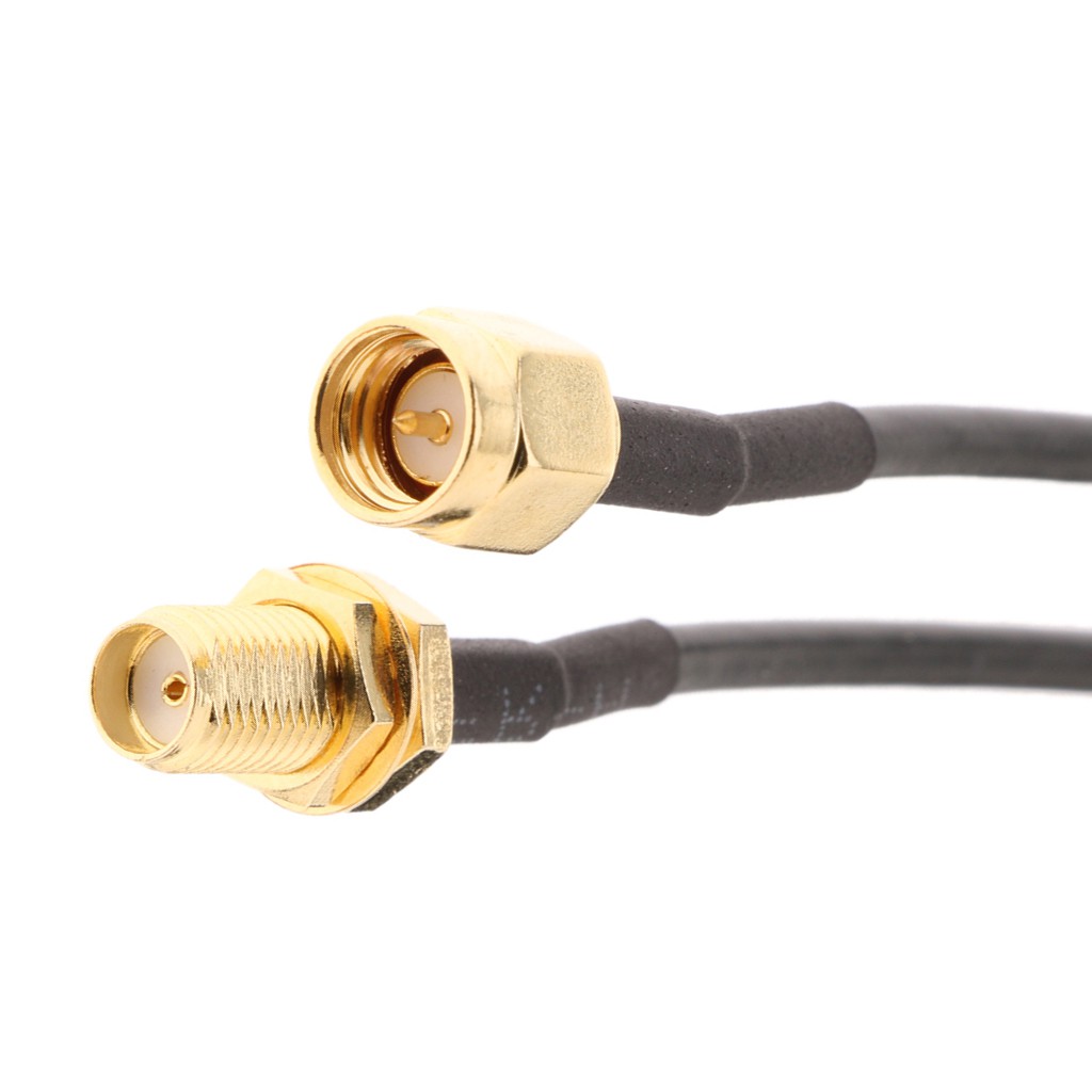 SMA Male To Female Extender Coax Cable For WiFi Router/Aerial/Antenna ...