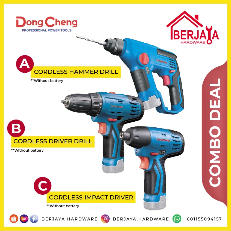 🔥READY STOCK | ORIGINAL🔥 DONG CHENG POWER TOOLS COMBO DEAL | Shopee ...