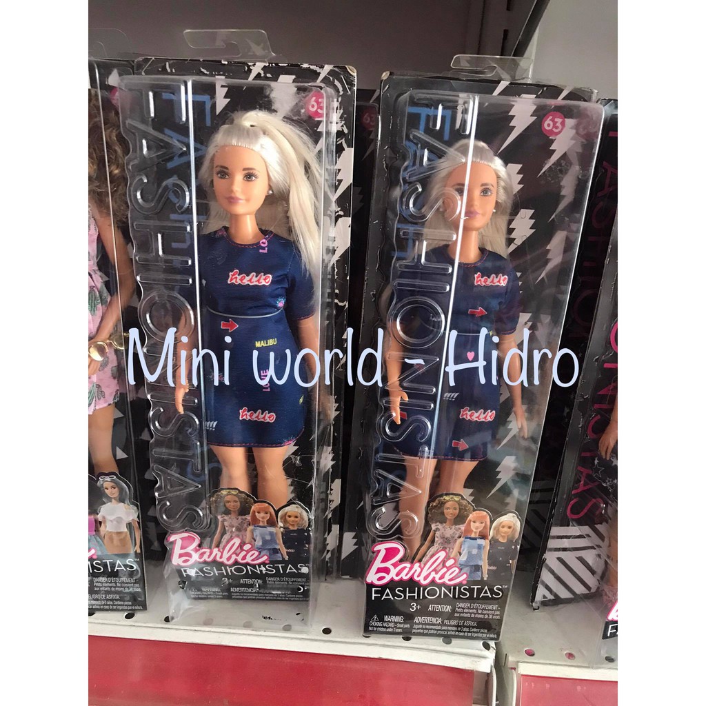 Genuine fat Barbie fashionistas body curve doll 63 | Shopee Malaysia