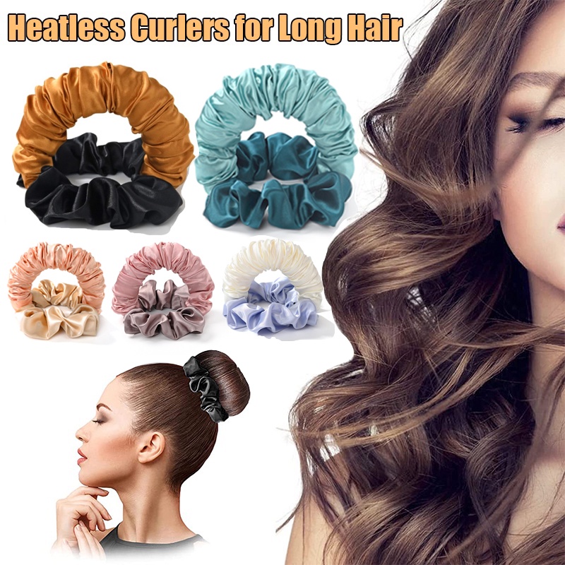 Heatless Hair Curler New Soft Hair Rollers for Long Hair to Sleep in ...