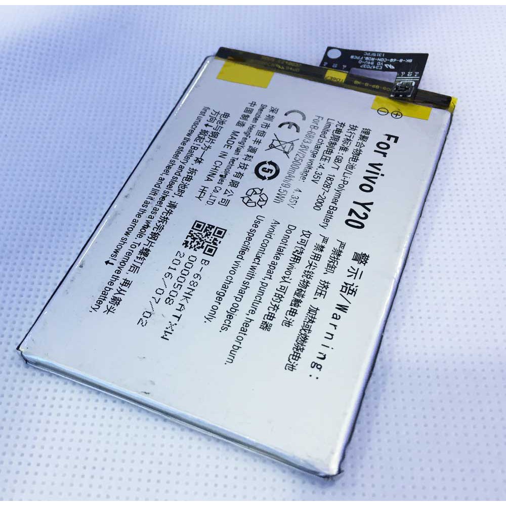 VIVO Y20 / Y30 BATTERY BATERI B-O5 (5000 mAh) | Shopee Malaysia