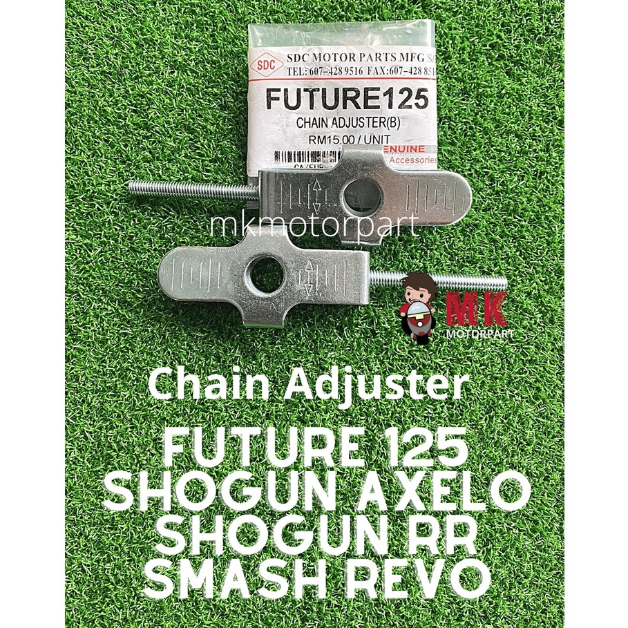 (2Pcs) CHAIN ADJUSTER Set Honda FUTURE / Future125 V1 (Carb) Suzuki ...