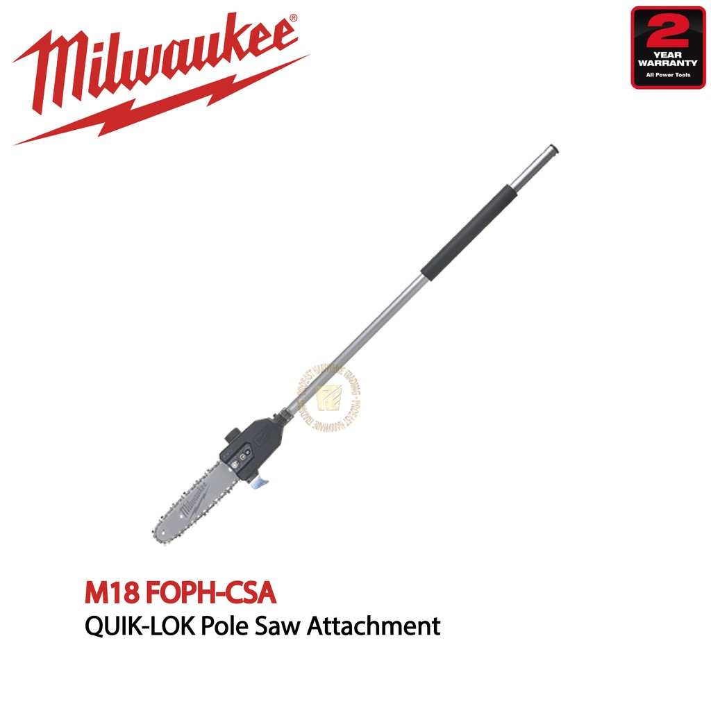 Milwaukee M18 FOPH-CSA M18 FUEL Pole Saw Attachment ( Tool Only ...