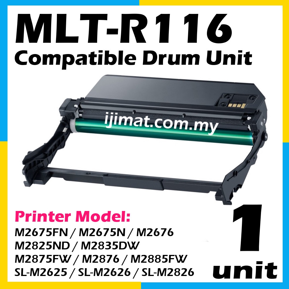 Compatible MLT-R116 Drum MLT-D116L Toner Samsung SL-M2675FW SL-M2825ND SL-M2835DW SL-M2875FD SL ...
